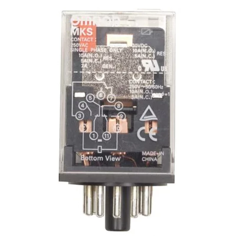 General-Purpose-Relay-24V-DC-Coil-Volts-Octal-11-Pin-3PDT-MKS3PN5DC24