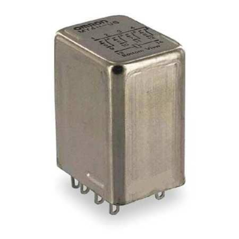 Hermetically-Sealed-Relay-24V-DC-Coil-Volts-Square-14-Pin-4PDT-MY4H-US-DC24